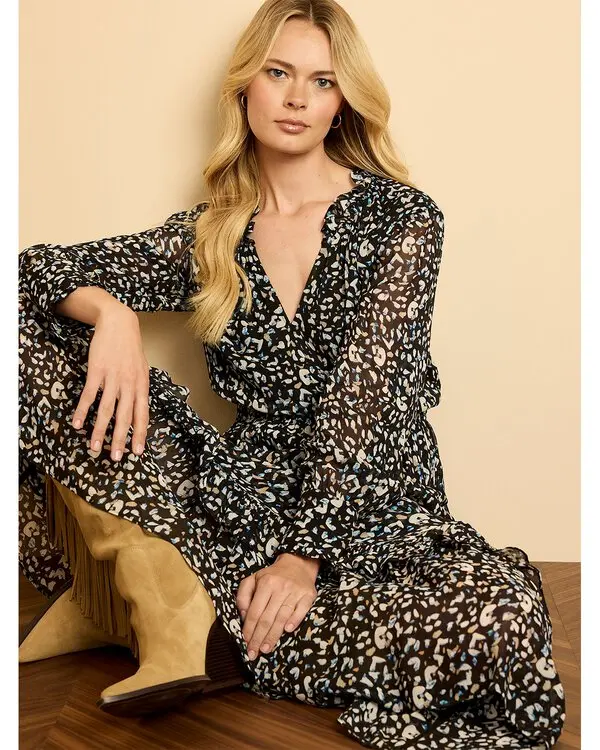 NIC+ZOE Femme Cheetah Anabelle Dress