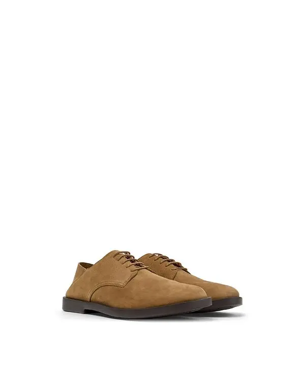 Camper Don Leather Flats - Brown