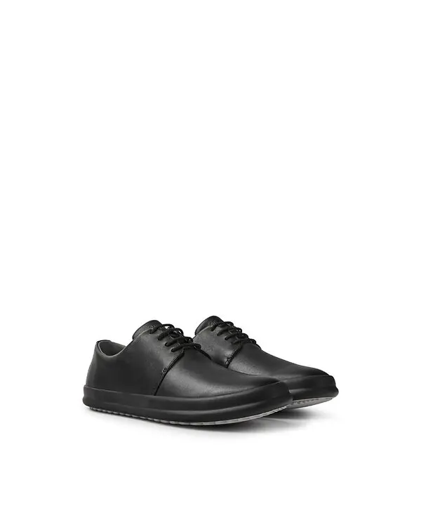 Camper Chasis Leather Shoes - Black