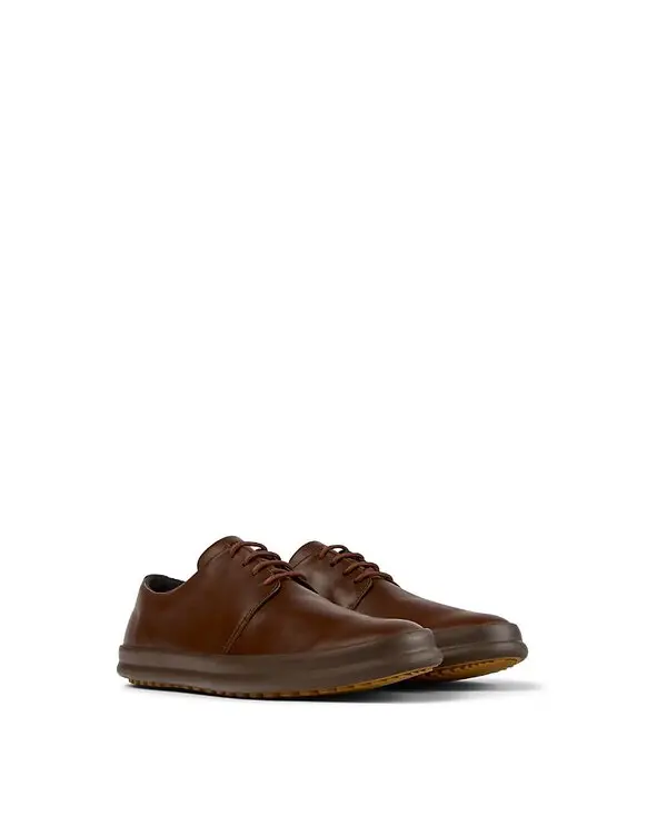 Camper Chasis Leather Shoes - Brown