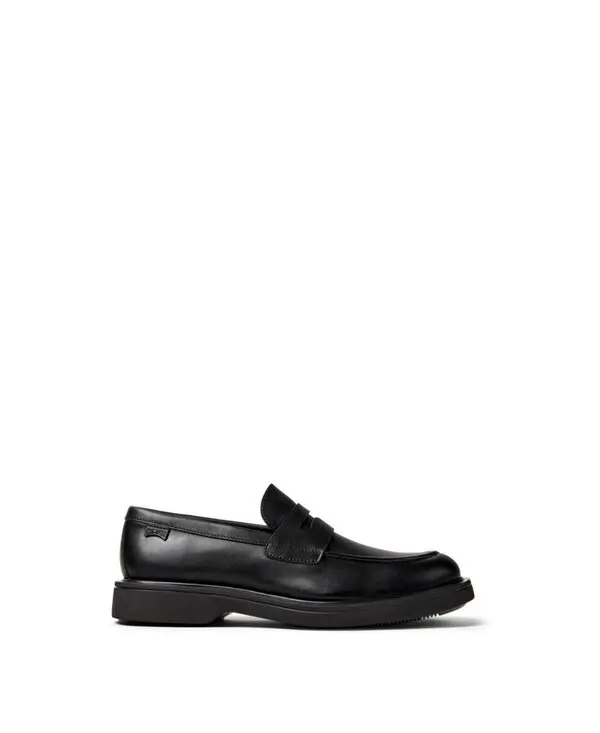 Camper Norman Leather Moccasins - Black