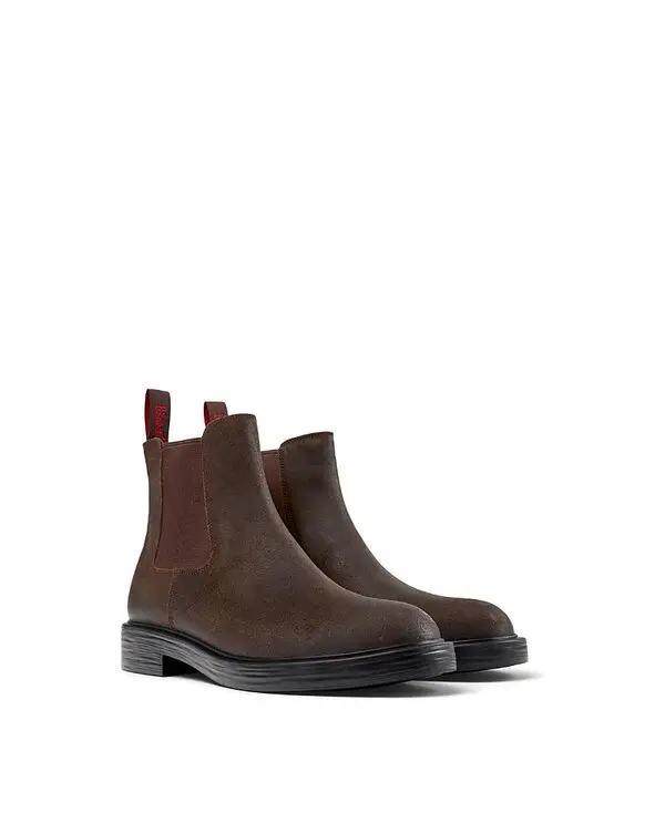 Camper Dean Leather Chelsea Boots - Brown