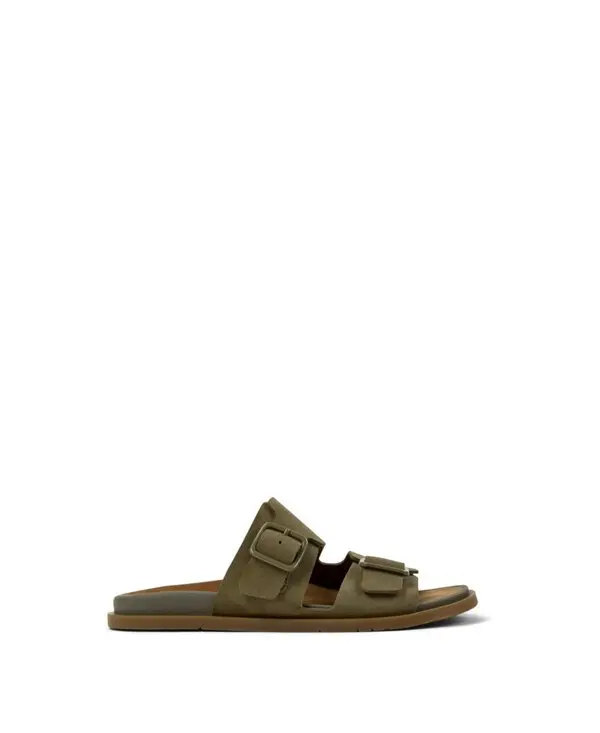 Camper Lluc 2-strap Leather Sandals - Green