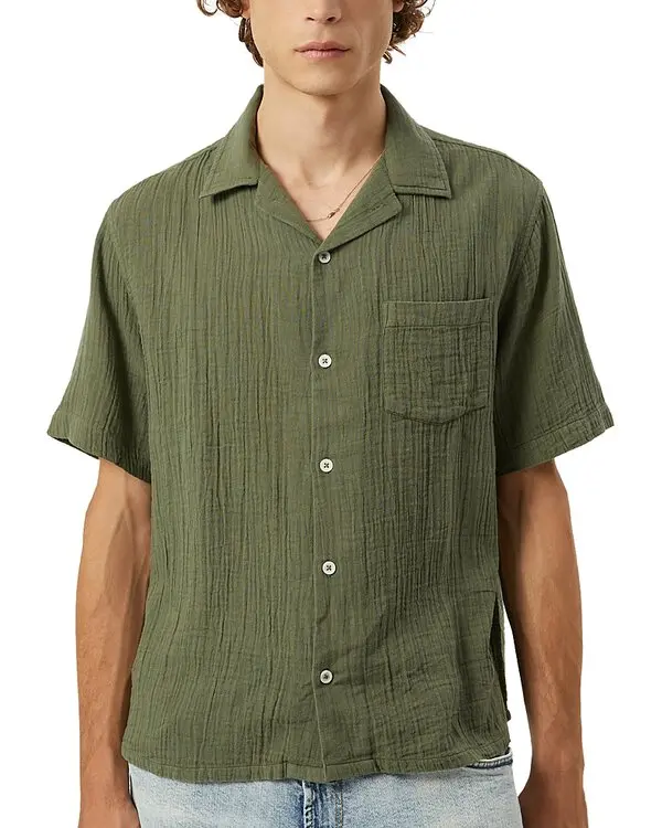 CORRIDOR Double Cloth Cotton Shirt