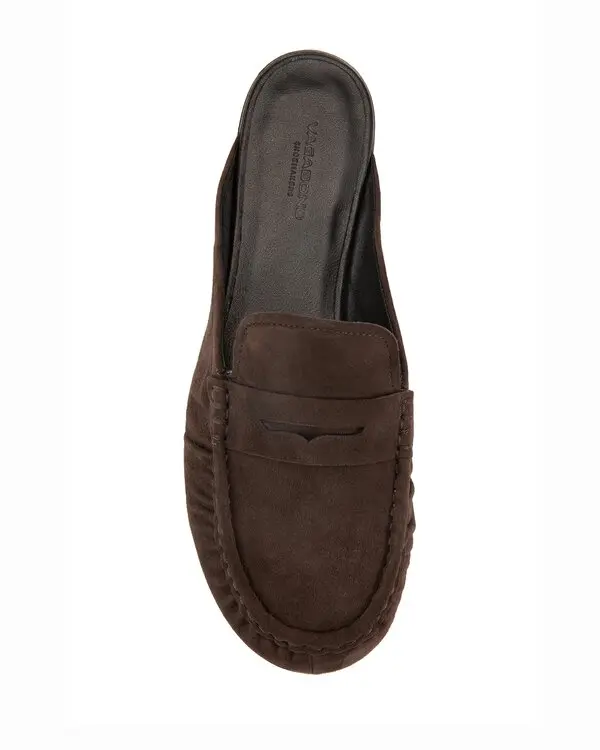 VAGABOND SHOEMAKERS Aleya Suede Mules - Coffee