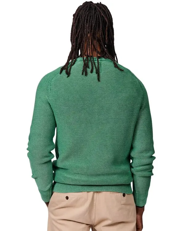Aubin Saxilby Tuck Stitch Crew Neck Jumper