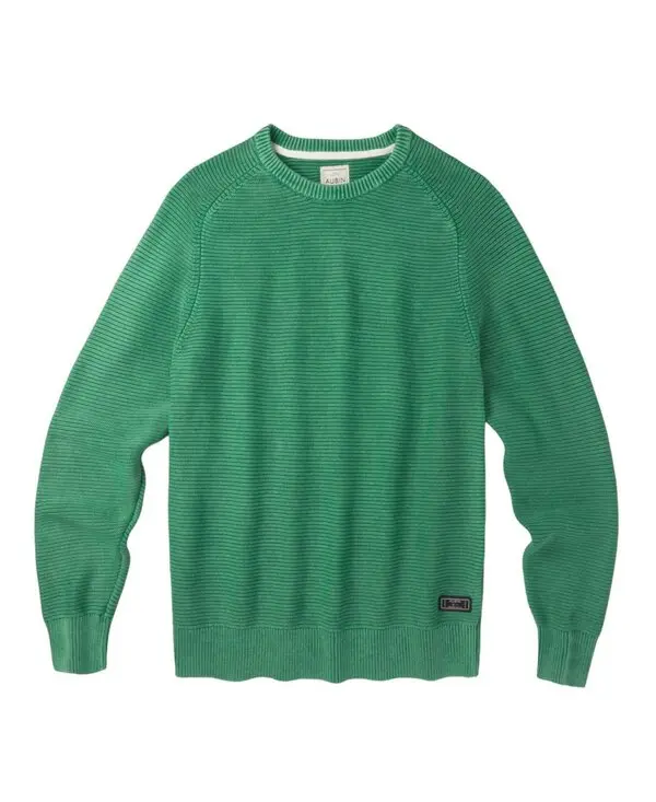 Aubin Saxilby Tuck Stitch Crew Neck Jumper
