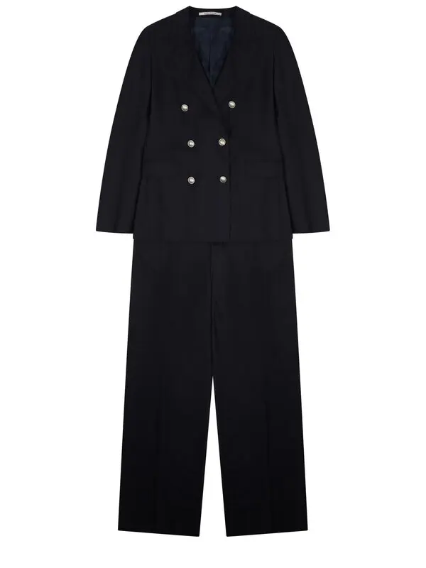 Tagliatore Wool Two-piece Suit - Blue