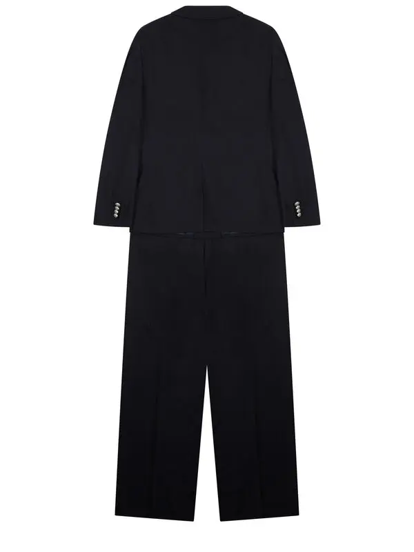 Tagliatore Wool Two-piece Suit - Blue