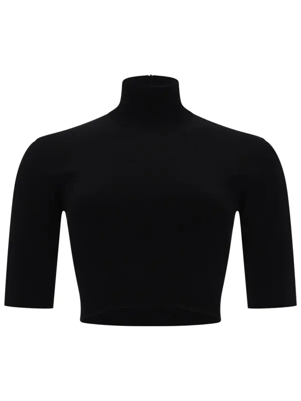 Max Mara Top Dolcevita "canale - Black