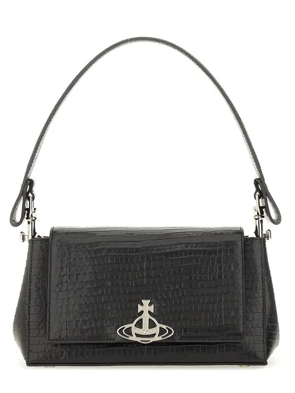 VIVIENNE WESTWOOD Hazel Medium Bag - Black