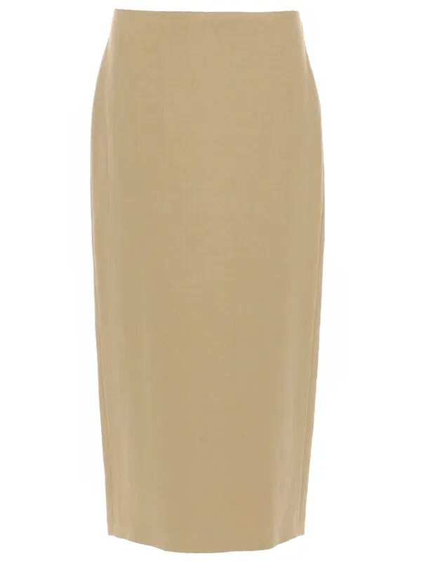 Max Mara Veranda Midi Skirt - Beige