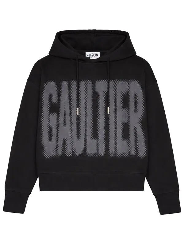 JEAN PAUL GAULTIER Felpa Con Logo - Black