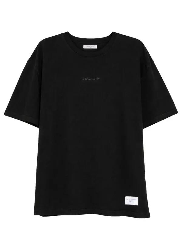 IH NOM UH NIT T-shirt Con Logo - Black