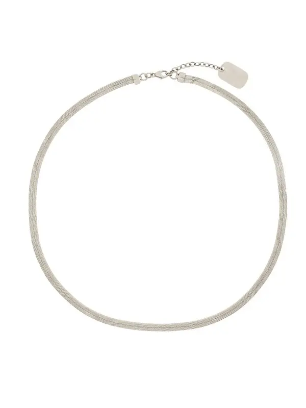 Saint Laurent Chain Necklace - Silver