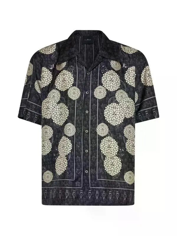 John Richmond Floral-print Shirt