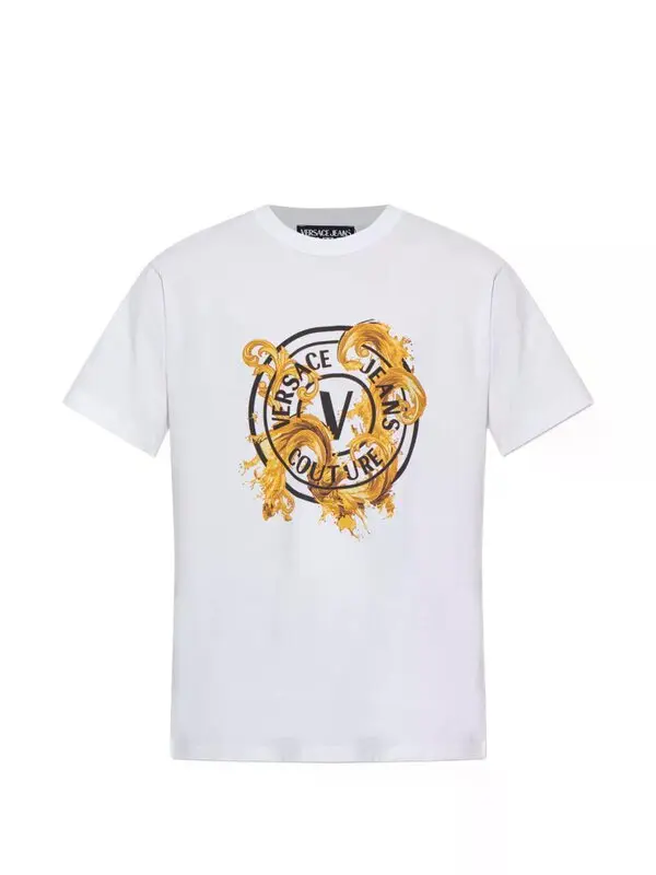 Versace Graphic-print T-shirt - White