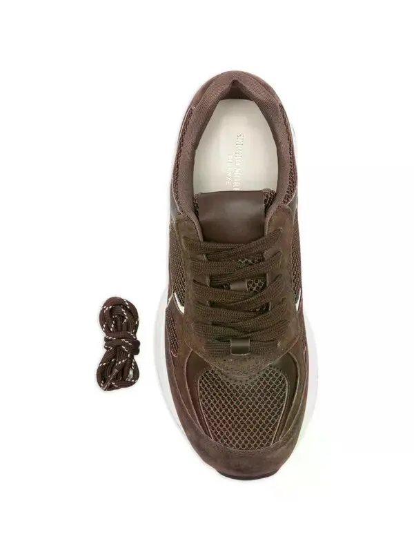 SERGIO MORETTI FIRENZE Mesh-panel Sneakers