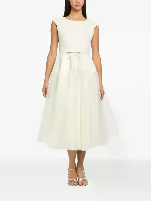 Cinq À Sept Bow Tulle Dress