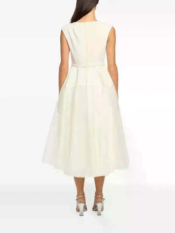 Cinq À Sept Bow Tulle Dress