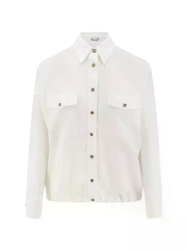 Brunello Cucinelli Buttoned Pocket Shirt - White