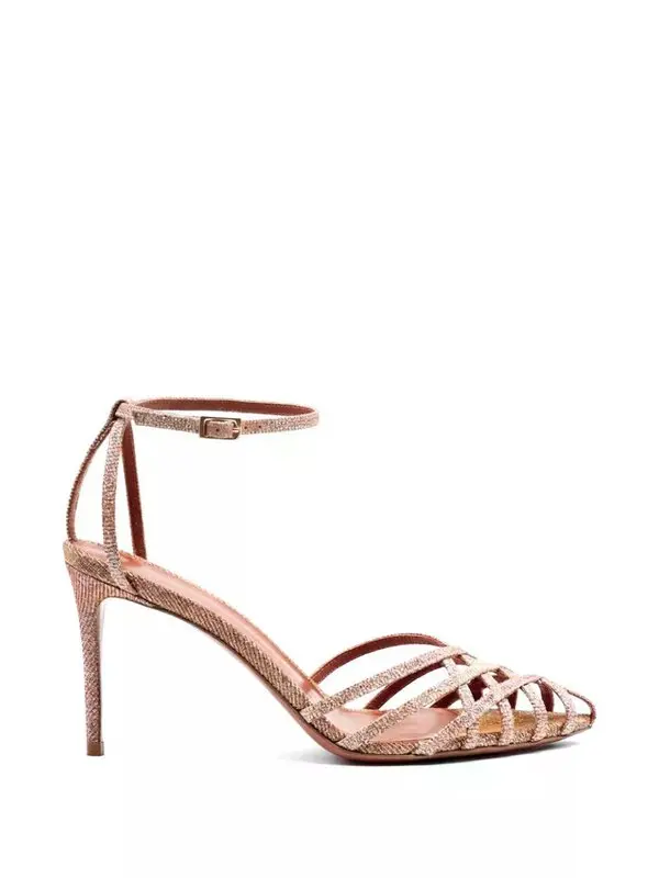 CASTAGNA Miami Criss-cross Sandals - Pink