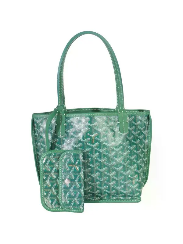Goyard 2025 Mini Anjou Reversible Tote Bag - Green