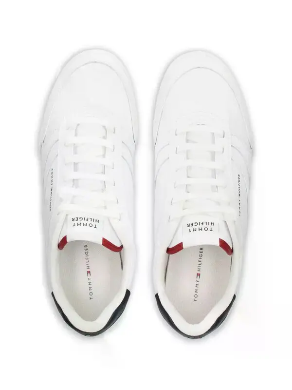 Tommy Hilfiger Perforated Leather Sneakers