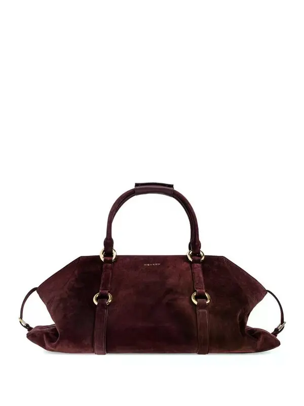 Alexander McQueen Ring-detail Holdall - Red