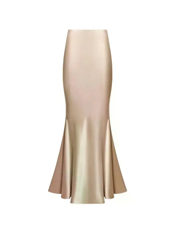 ALEXIA & ANTONIA Bias-cut Maxi Skirt