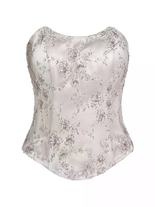 ALEXIA & ANTONIA Embellished Top