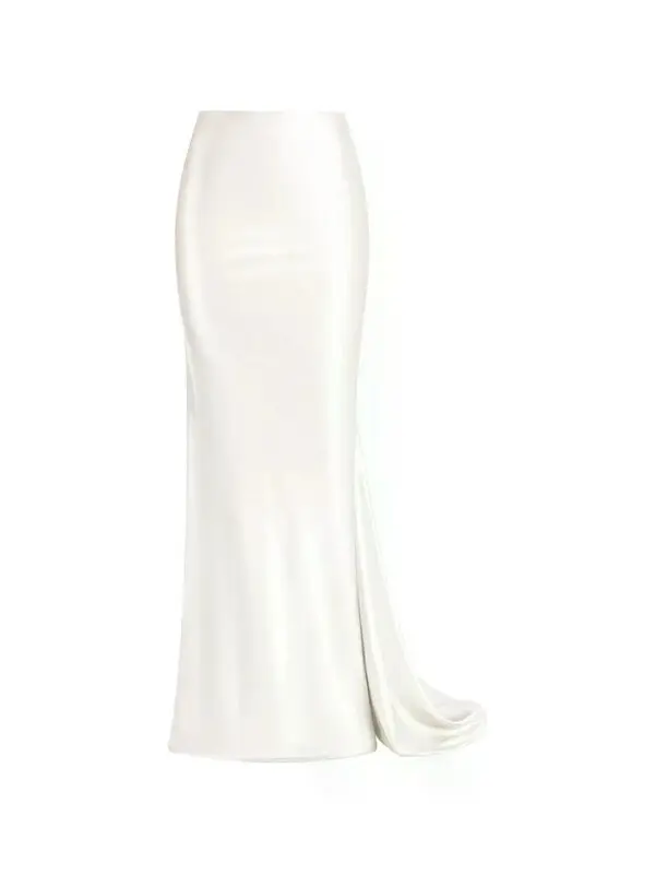 ALEXIA & ANTONIA Bias-cut Maxi Skirt