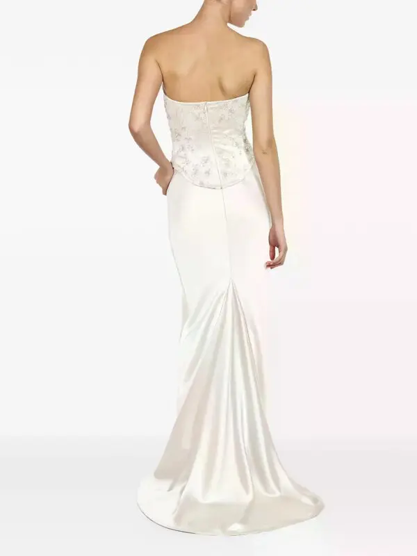 ALEXIA & ANTONIA Bias-cut Maxi Skirt