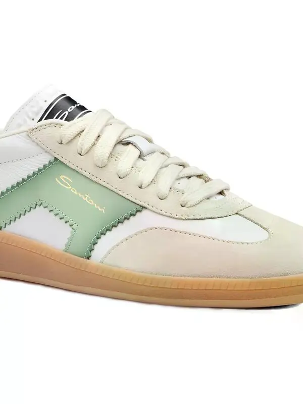 Santoni Oly Lace-up Sneakers - White