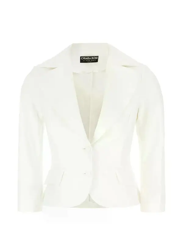 Chiara Boni La Petite Robe Kimimela Blazer - White