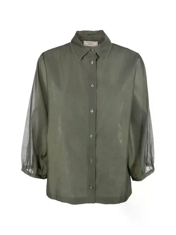 Peserico Button-fastening Shirt - Green
