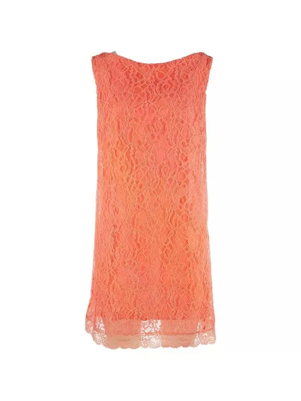 Chiara Boni La Petite Robe Lace Mini Dress - Orange