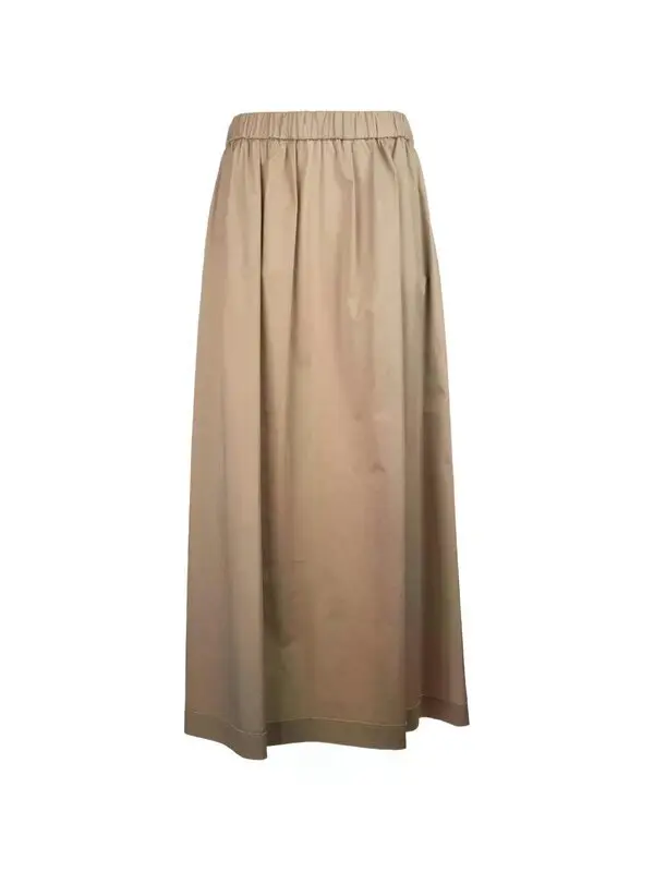 Peserico Gathered Midi Skirt - Neutrals