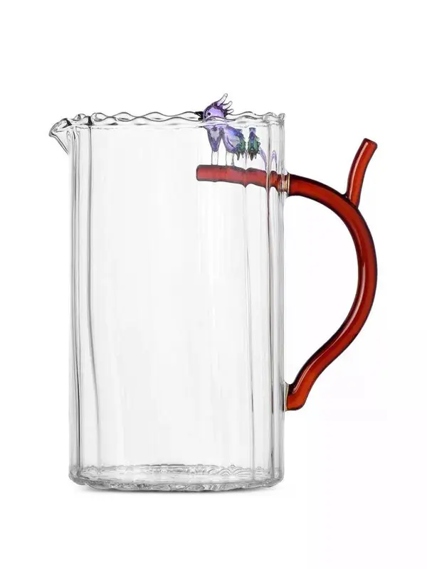 ICHENDORF MILANO Talking Trees Cockatoo-motif Jug - White