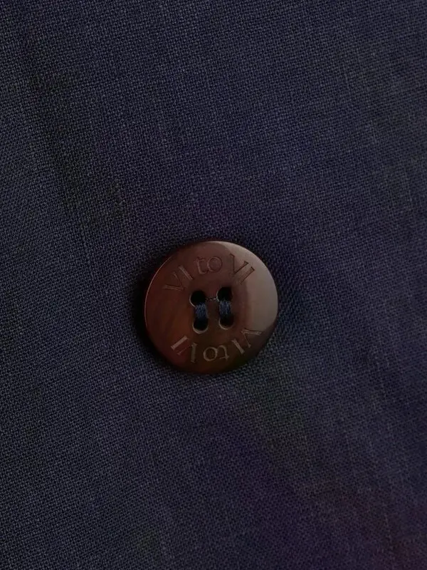 VITOVI Button Double-breasted Blazer