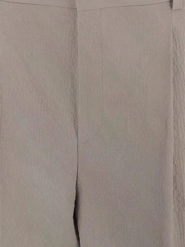 BOSS Pressed Pleated Cotton Shorts