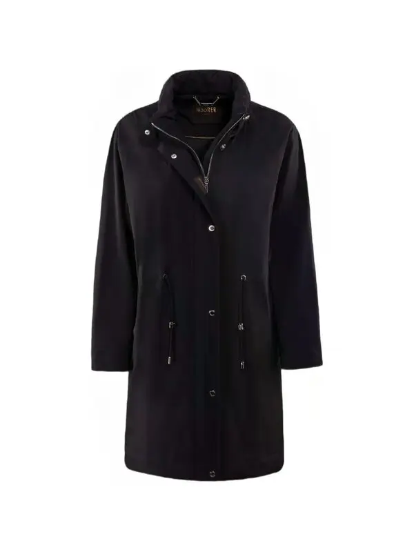 MOORER Maureen-kn Parka - Black