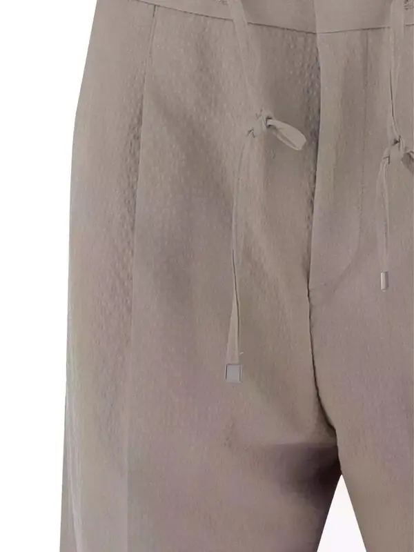 BOSS Pleated Drawstring Trousers
