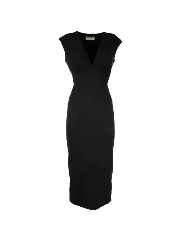 Chiara Boni La Petite Robe Maki Sleeveless Dress - Black