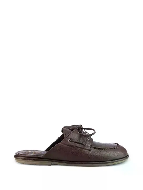 Officine Creative Love 106 Leather Mules - Brown