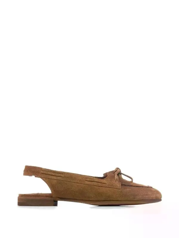 Officine Creative Tassel-detail Flat Pumps - Brown