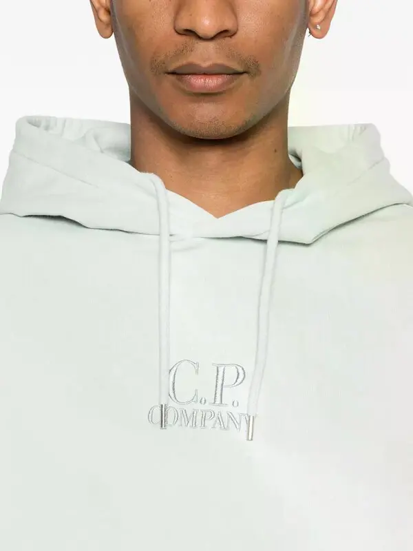 C.P. COMPANY Hooded Pullover - Blue