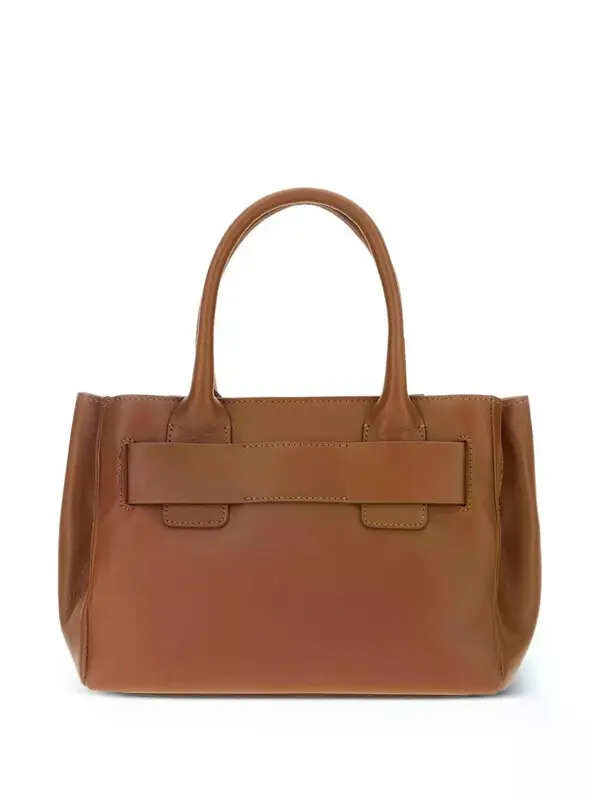 Iceberg Logo-detail Leather Handbag