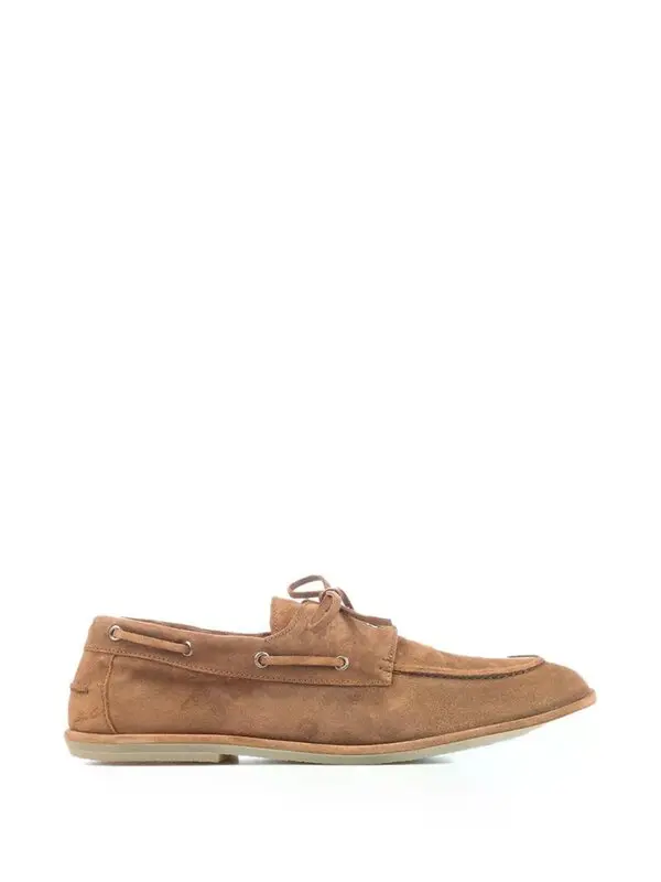Officine Creative Love 001 Suede Boat Shoes - Brown