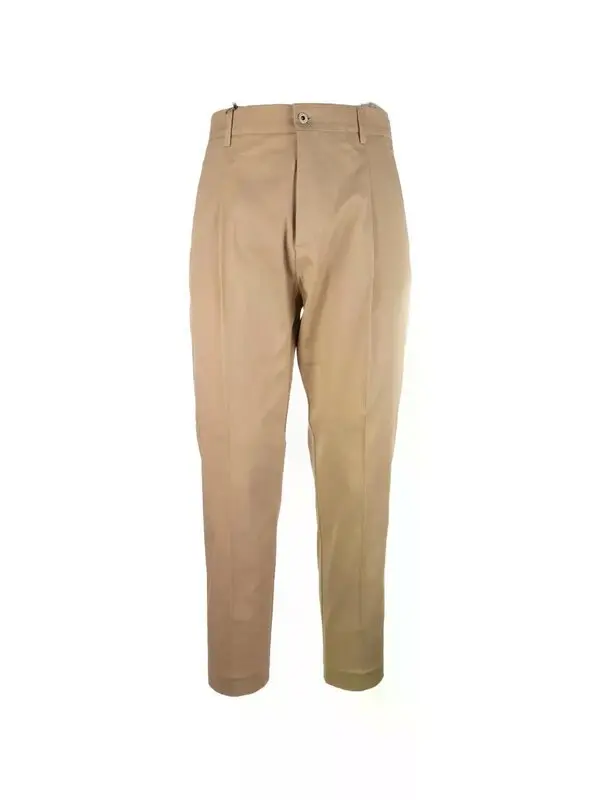 PENCE 1979 Button-fastening Pleated Trousers - Neutrals